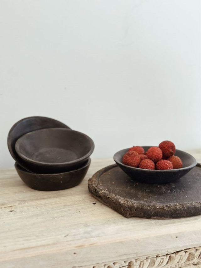 Indian Marble Bowl | Black